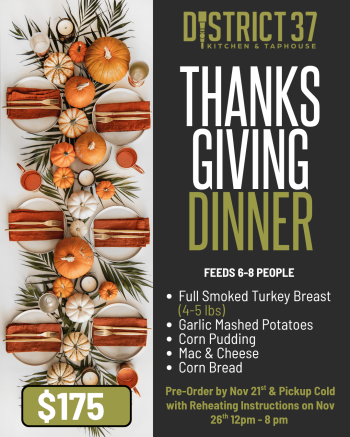 Contact - District 37 Kitchen and Tap House